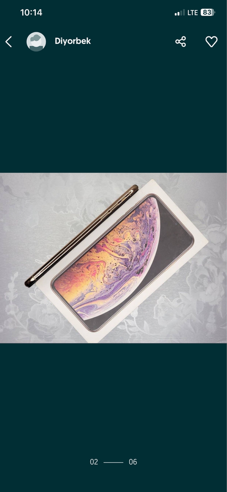 Iphone xs max nahtga sostayana yahshi