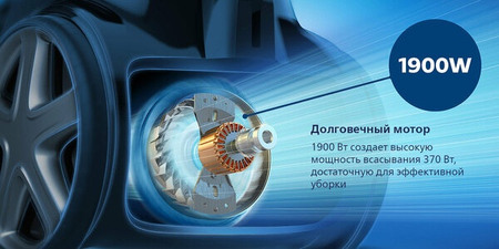 Безмешковый пылесос Philips PowerPro Compact FC9351/01