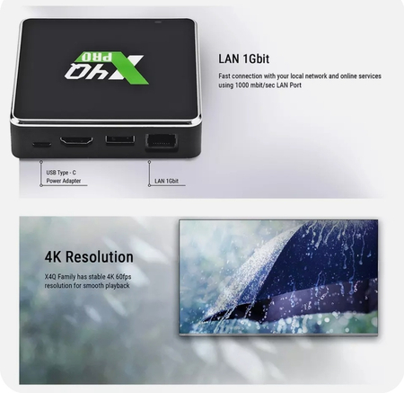Smartbox Ugoos X4Q pro-4/32гб.android11.Бепул Каналлар+Кино.яш