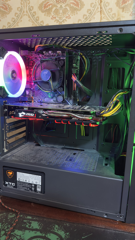 Core i3 10105F/DDR4 8gb/MSI Gaming X RX570/nvme 256gb/Cougar 500w org