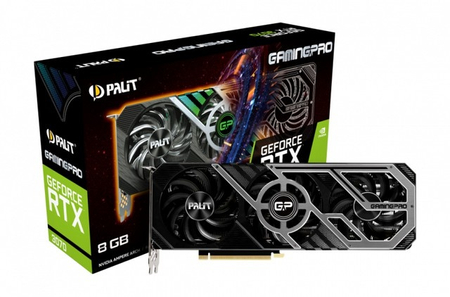 RTX 3070 Palit video karta 8 GB