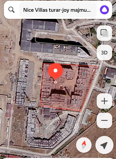 Ж/К NICE VILLAS, 3Хкомн/6/9, 71м2, +кадастр. Ц: 54000 срочно продам!!!