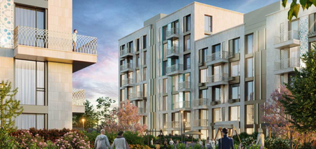 Квартира 2 комнатная в ПРЕМИУМ ЖК Maftun Makon 62 м2,  Черновая