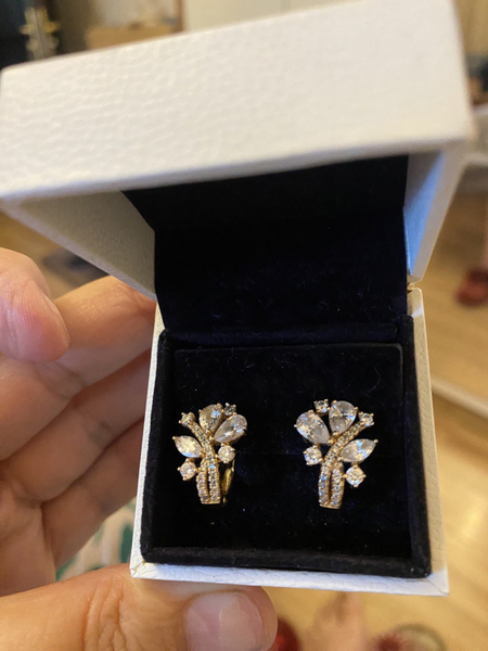 Продам серьги серебро