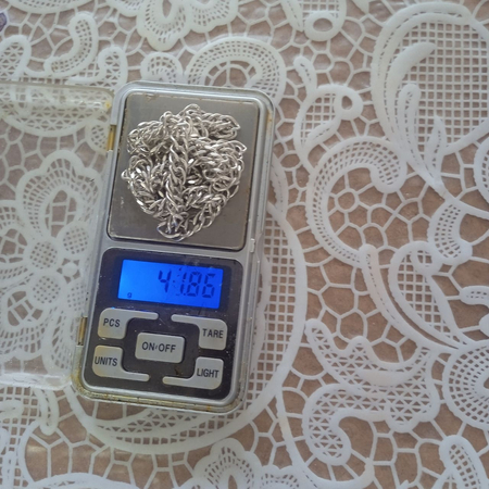 Kumush probasi 925, sepochka brasleti bilan komplekt, 52,86 gram