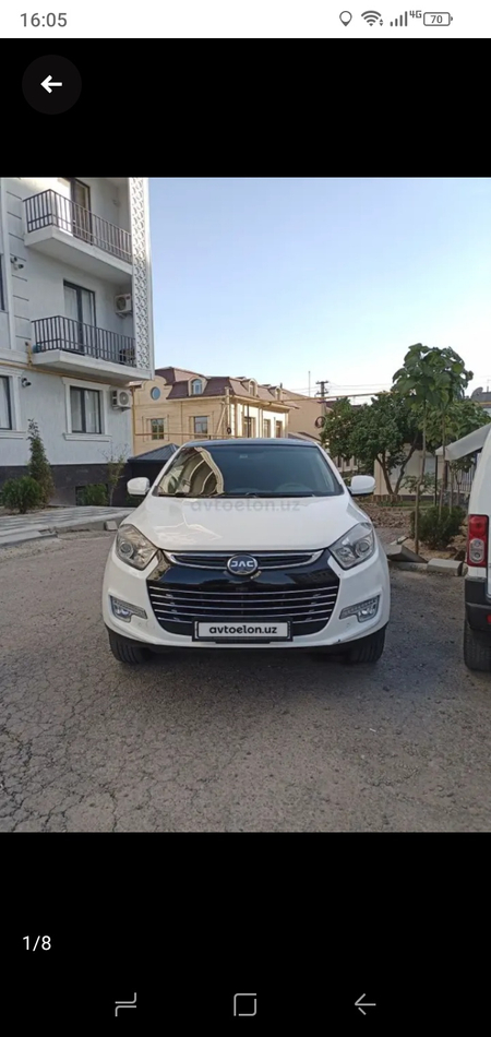 Jac s5 на пропане