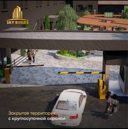 Лисунова.Кинотеатр.ЖК Sky Builds.Одна комнатная.