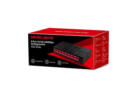 Коммутатор Switch - Mercusys 8 port GB (MS108G)