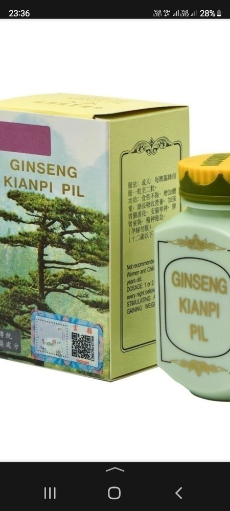 Ginseng kianpi pil mutlaqo bezarar semirish Sirdaryo