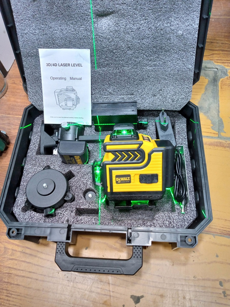 Лазерный уровень 4D  Makita Devalt Тошкент шахарга Дастафка текин