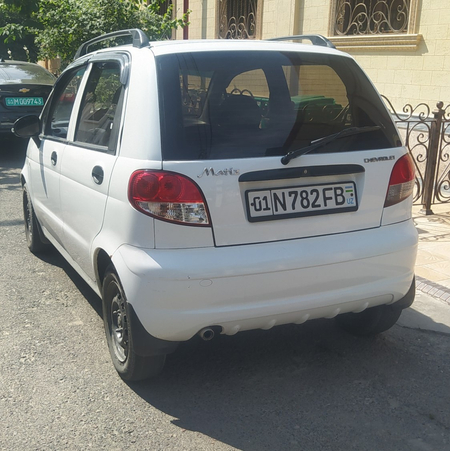 Matiz mx sotiladi !!! Oq rang yili 2014 probegi 317 min narxi 4.2000