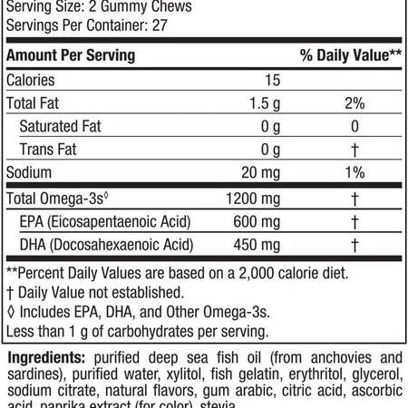 Nodric Naturals Omega 3
