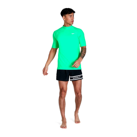 Speedo UPF50 плавательная футболка гидроодежда для плавания гидромайка