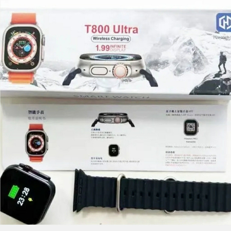 T800 ULTRA SMART WATCH Aksiya Uzbekistan Bo'ylab dastavka mavjud