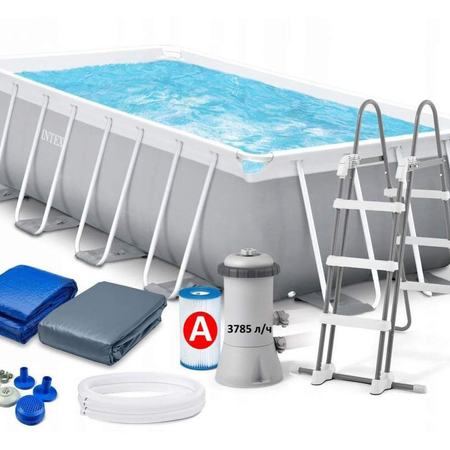 INTEX каркасный бассейн 488×244 стойка бассейн basseyn stoyka baseyn