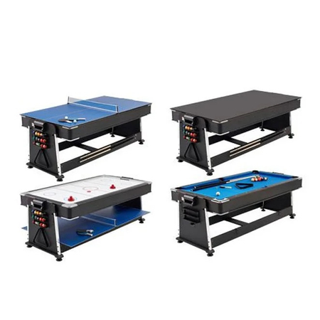 Bilyard (snooker) stol tennis nastolniy hokkey 3 tasi 1 da