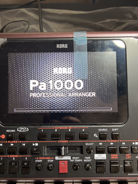 Обменяю новый Korg pa1000