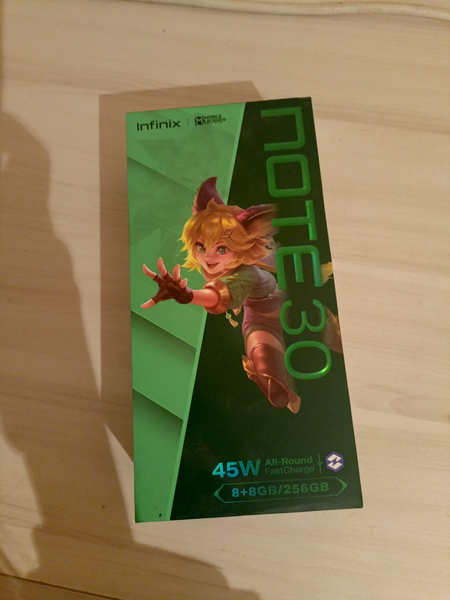 Infinix note 30 игровой