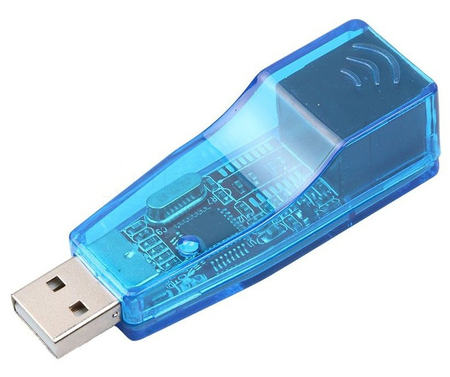 Адаптер (внешняя сетевая карта) LAN / USB (48126