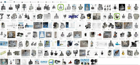 Редуктор газа клапан dungs GECA