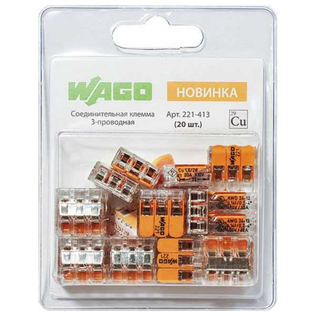 Клеммы IEK / WAGO
