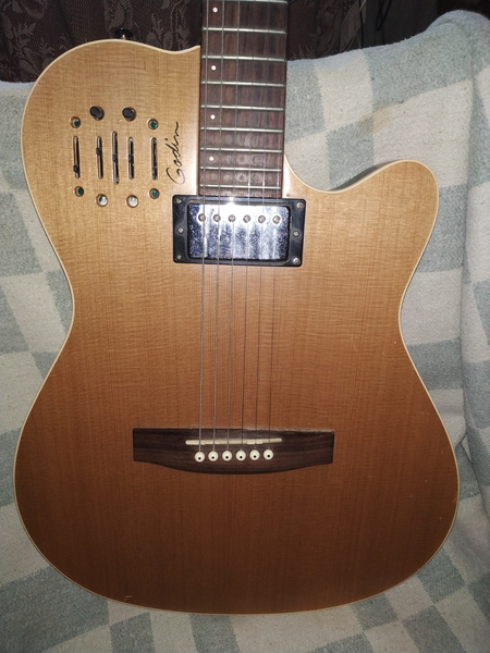 Полуаккустическая гитара Godin A6 ultra