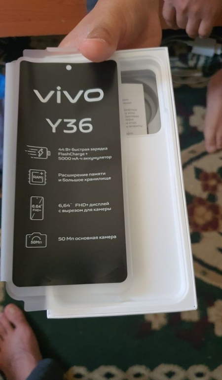 Vivo Y36 telefon sotiladi yengi hali