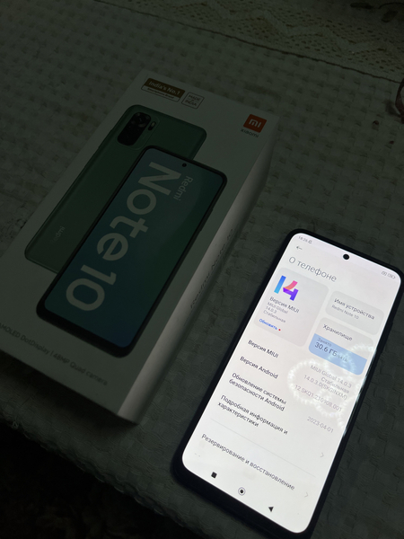 Redmi note 10 4/64 holati ideal