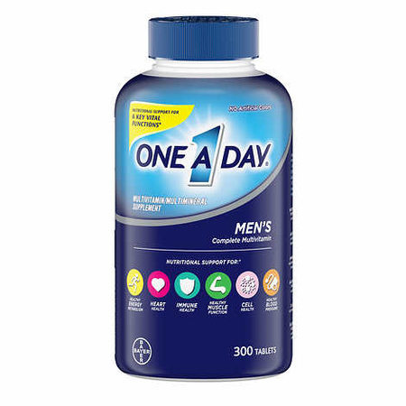 Мультивитамины для мужчин One A Day, 300 таблеток из США.