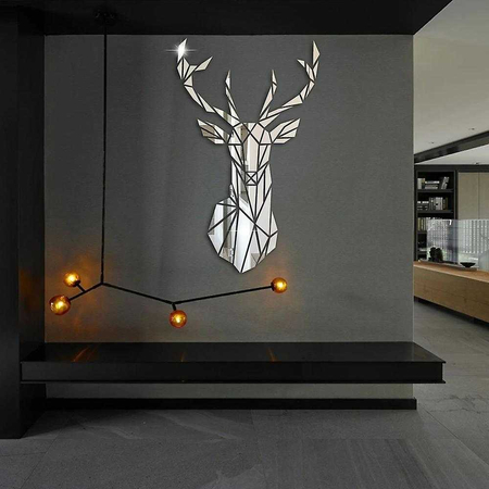 Акриловый олень для стены, Декор, Мозайка, Украшения, Deer for wall