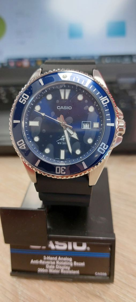 Оригинальные Часы Casio Duro Blue