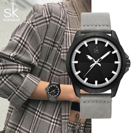 Мужские кварцевые часы shengke