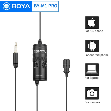 петличный микрофон boya BY-M 1 pro