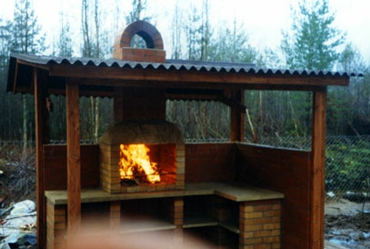 Камины и барбекю