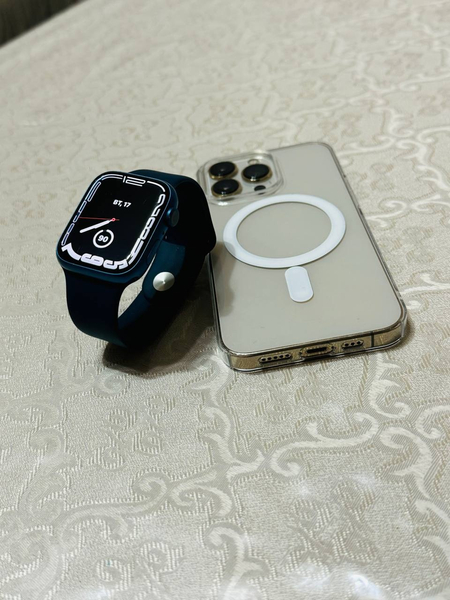 Apple Watch 7 45Mm iWatch Aqlli Soat Умные Часы 4 9 LL/A 5 8 Smart 6