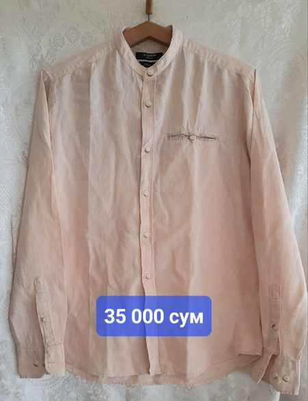 Мужская рубашка  100% хлопок  Турция