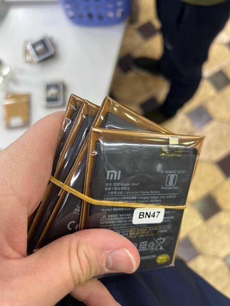 Iphone, Samsung, Xiaomi va Nokia batareykalari mavjud.