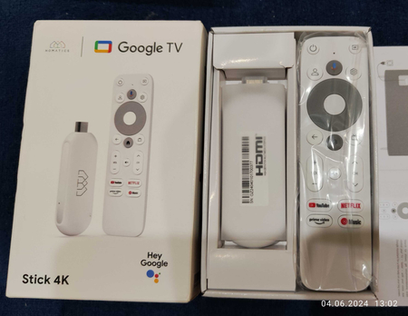 Homatics 4K TV stick Google TV