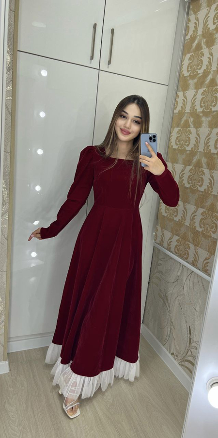 Вечерный куйлак платье