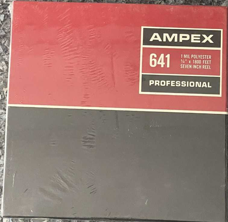 профессиональная магнитная лента AMPEX 651 (750 м).Новая