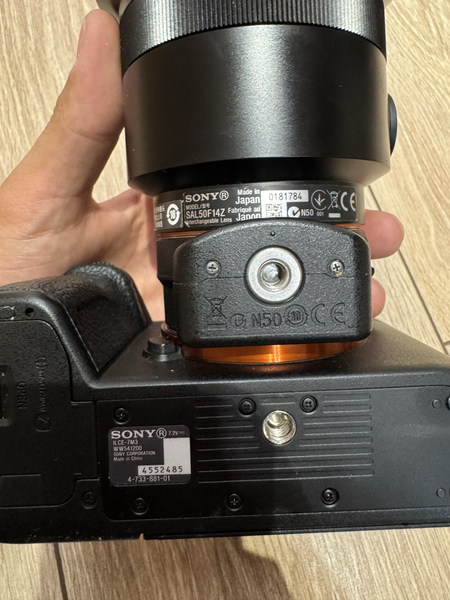 Sony alpha 7 iii body va lens