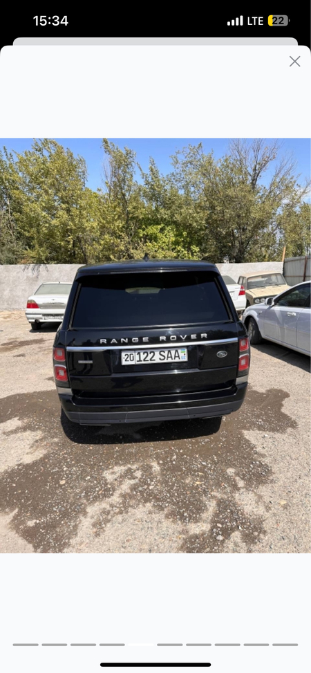 Range Rover 2018 autobiografi