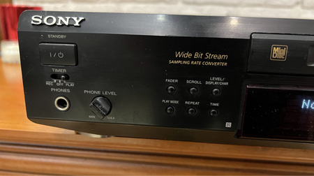 Minidisk Deck SONY MDS-JE520