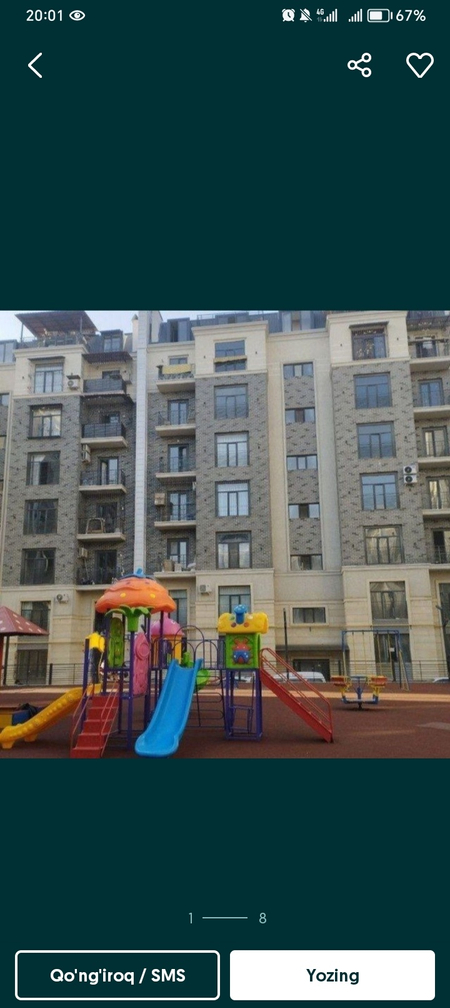 Sheriklikka kvartira qizlarga bezxozayka