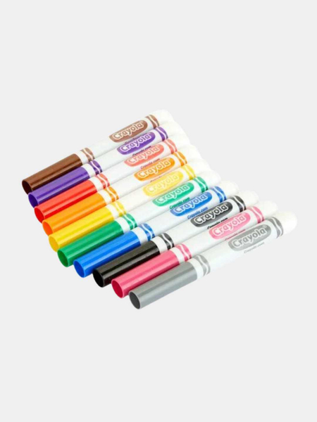Маркер CRAYOLA Classic Broad Line для рисования, 10 шт