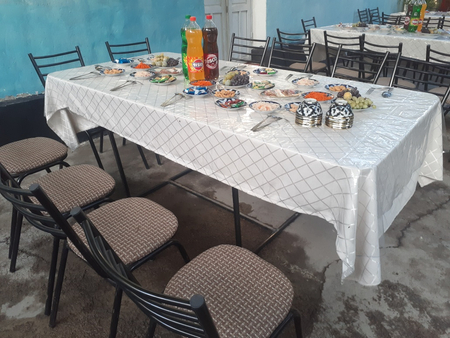 Prokat stol-stul posuda qozon o'choq samovar