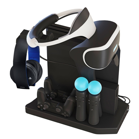 Много функциональные стенд подставка кулер для ps4 ps4 slim ps4 pro VR