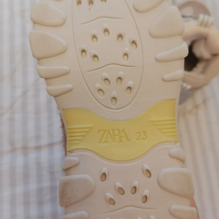 Теплые ботиночки кожа Zara