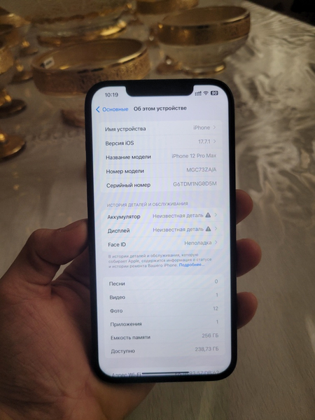 Iphone 12 Pro Max 256GB Pacific Blue