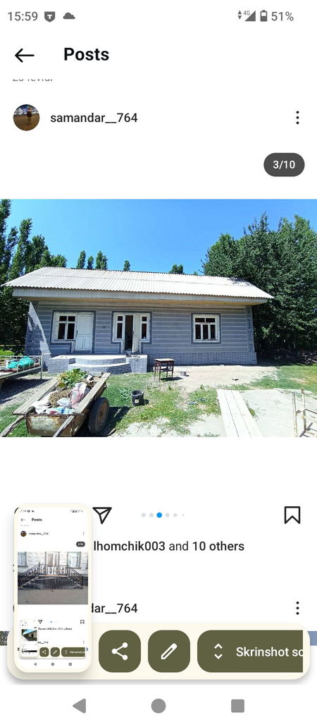 Travertin malyarka qilamiz